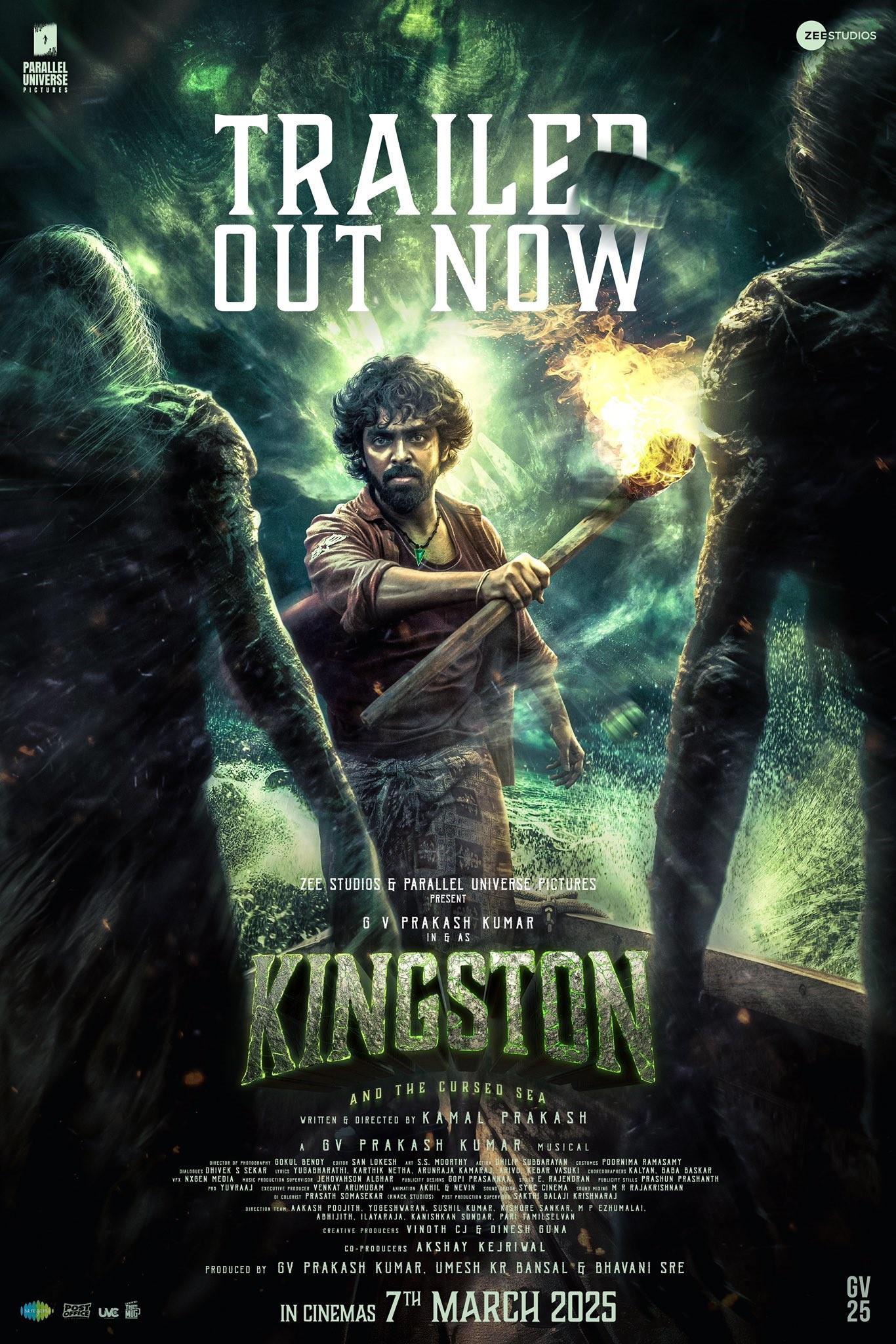 Kingston Trailer Unveiled: GV Prakash Kumar's 25th Film Set for March 7, 2025 Release Tamil ...